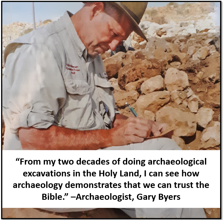 Discussions with the Diggers: Dr. Gary Byers – Bible Archaeology Report