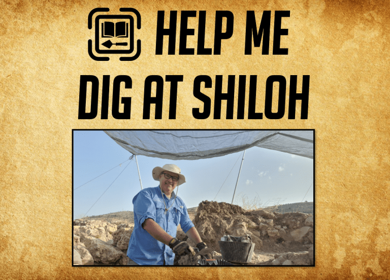 Help Me Dig At Shiloh in 2025 – Bible Archaeology Report