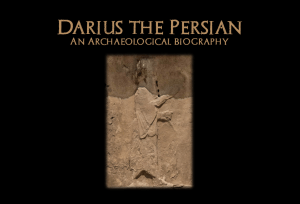 Darius the Persian: An Archaeological Biography – Bible Archaeology Report